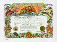 Shellback Certificate - Tiffany Publishing
